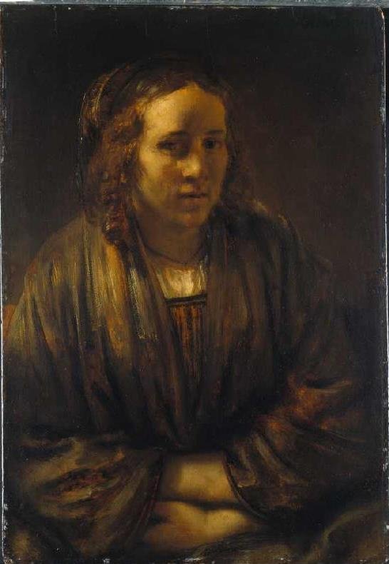 1606 – 1669 伦勃朗最后的生活伴侣亨德里克 Hendrickje Stoffels – 名画墙